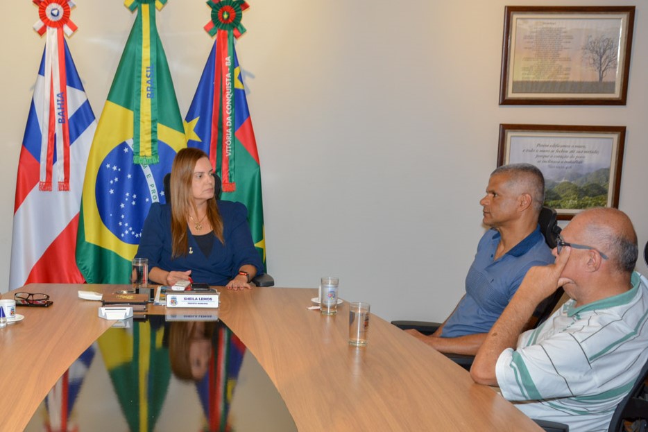 Em reunião com a prefeita, presidente do ECPP-VC enaltece parceria com ...